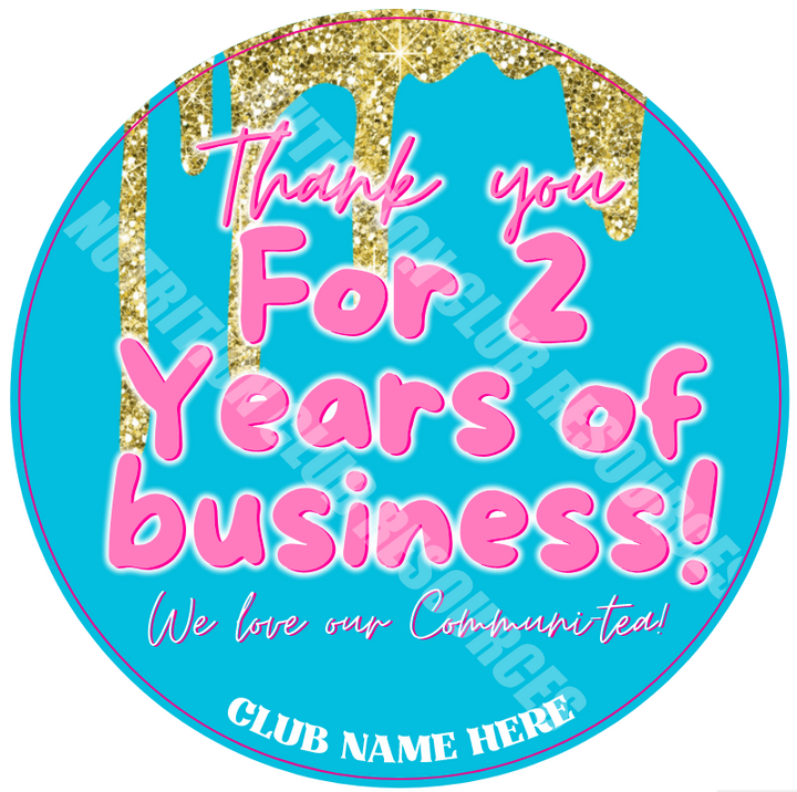 ANNIVERSARY – Nutrition Club Resources