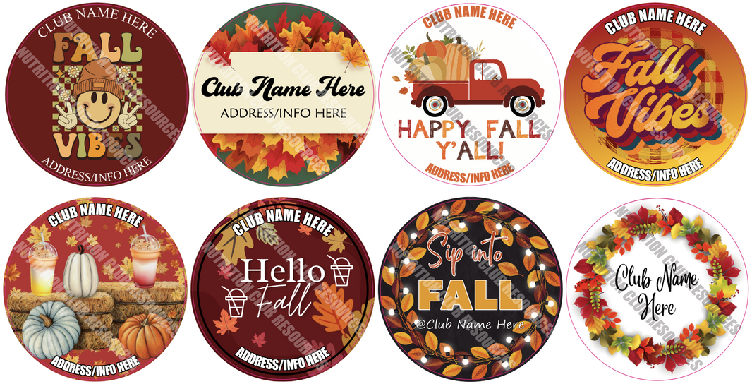 FALL – Nutrition Club Resources